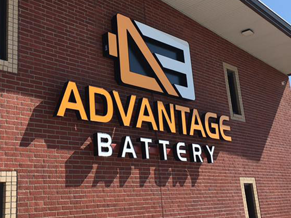 Channel Letters - Blue Diamond Signs