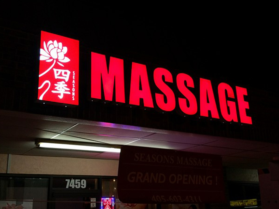 Channel Letters - Blue Diamond Signs